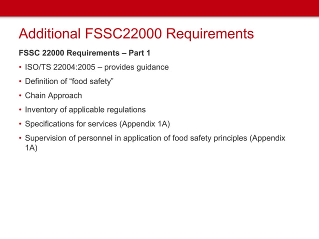 What is FSSC 22000 | PDF