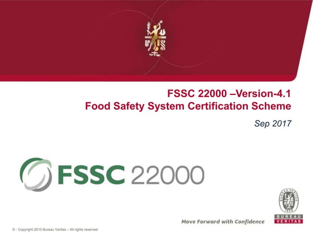 FSSC 22000 training module V4.1 Sep 2017.ppt