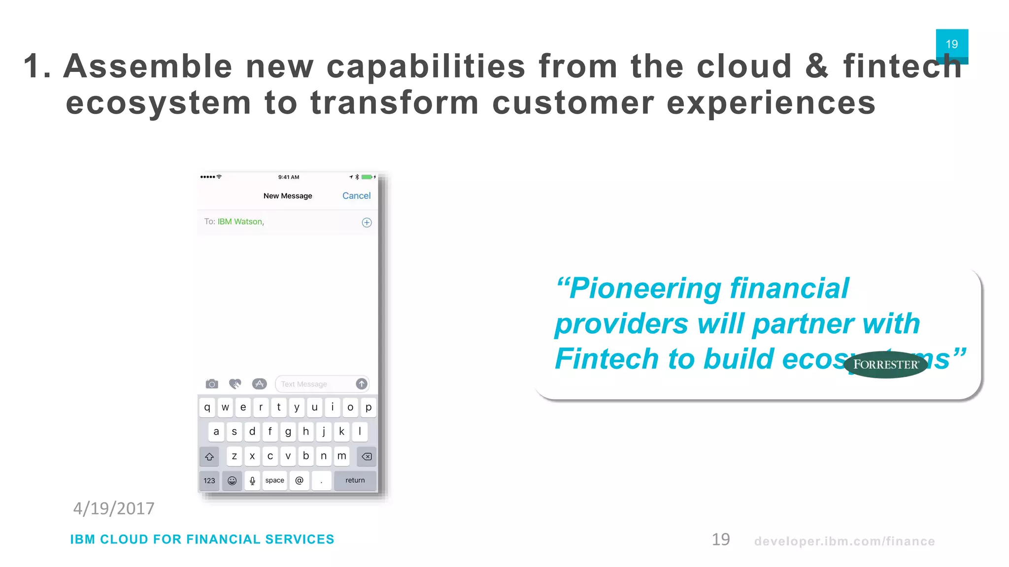 IBM Cloud for Financial Services Overview | PPTX