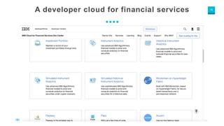 IBM Cloud for Financial Services Overview | PPTX