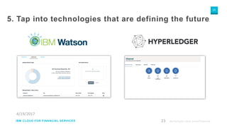 IBM Cloud for Financial Services Overview | PPTX