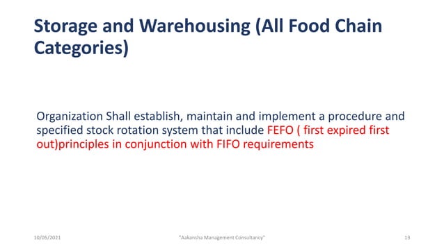 FSSC version 5.1 ppt | PDF