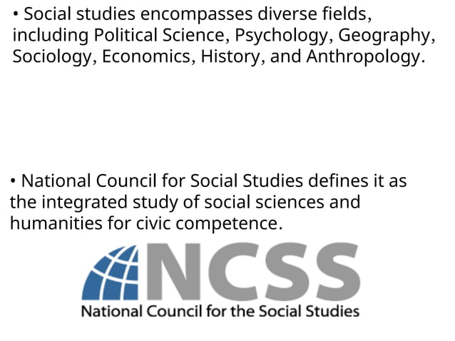 SOCIAL SCIENCE VS SOCIAL STUDIES FSSE-GROUP 7.pptx
