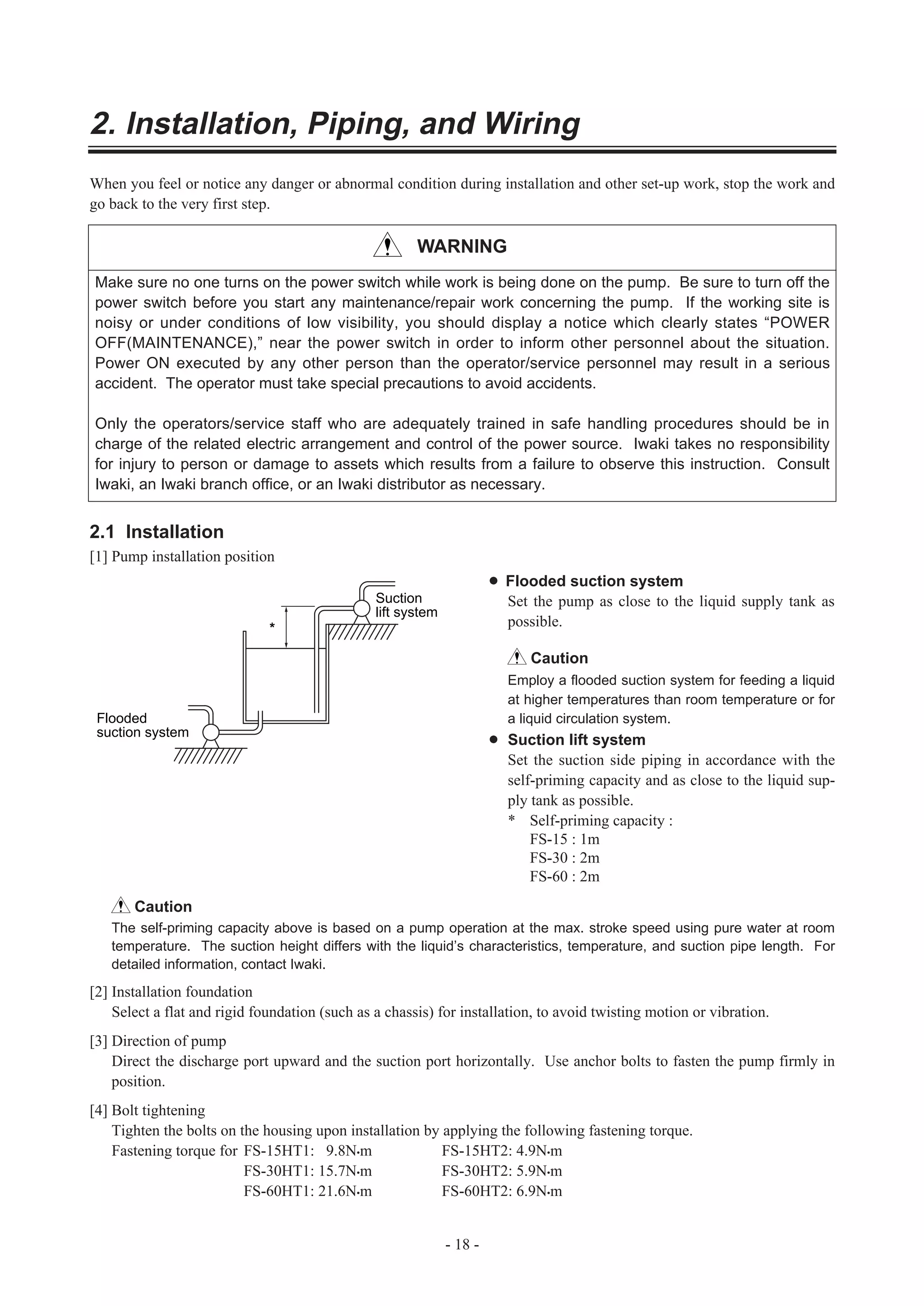 FS Series Pneumatic Drive Bellows Pump Instruction Manual | PDF