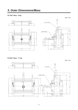 FS Series Pneumatic Drive Bellows Pump Instruction Manual | PDF