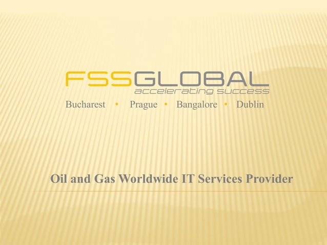 FSS GLOBAL - Accelerating Success | PPT