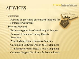 FSS GLOBAL - Accelerating Success | PPT