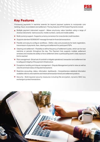 FSS Instant Payments | PDF