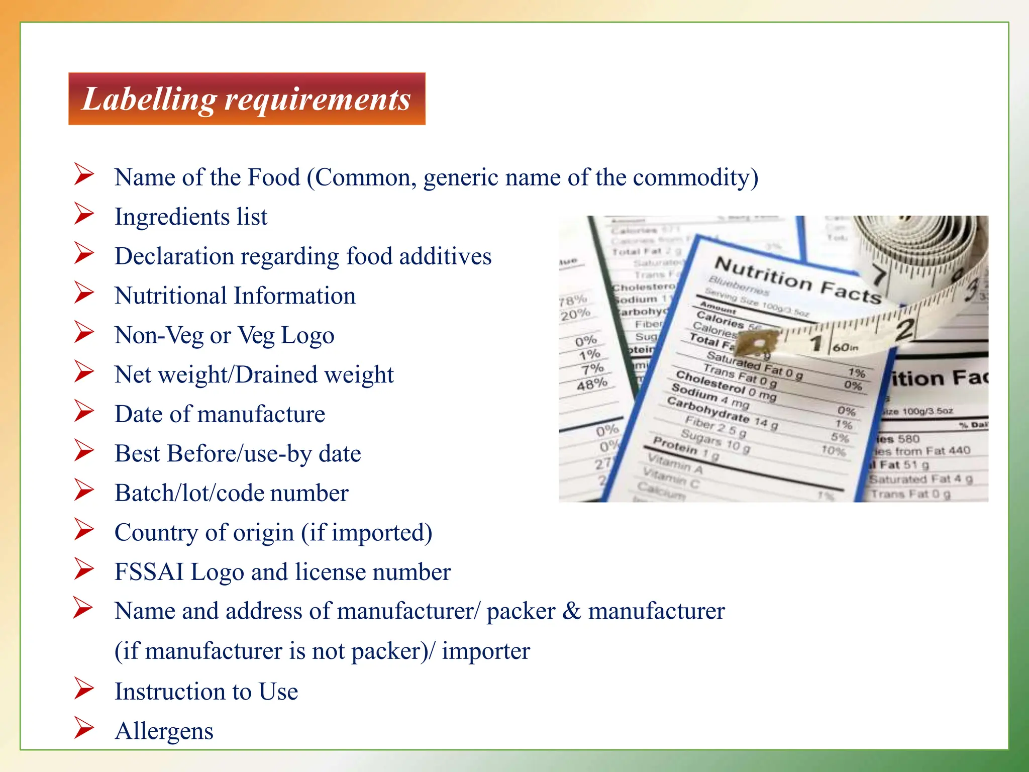 FSS LABELLING & DISPLAY REGULATION 2020.pptx