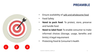 FSS Labelling & Display Regulations.pptx