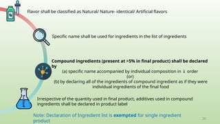 FSS Labelling & Display Regulations.pptx