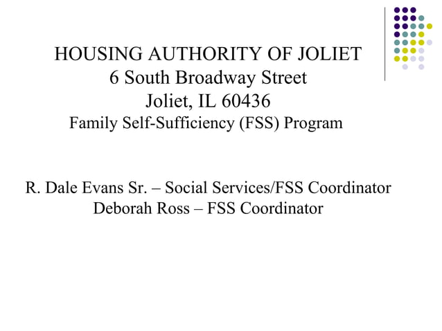 Fss Participant Orientation1 | PPT