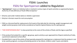 Nutraceutical and Health Supplement Regulation FSSAI | PPTX