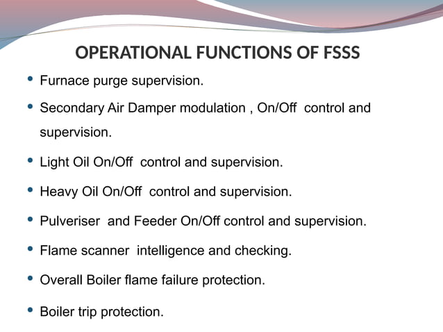 Power plant furness safe gaurd supervisory system | PPT