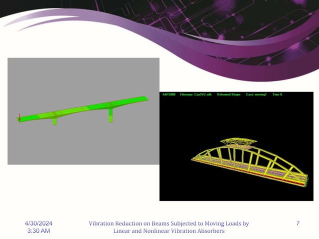 Vibration Reduction On Beams Subjected To Moving Loads By Linear And