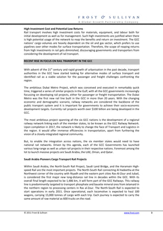 Fs strategic insight_on_gcc_rail_sector | PDF
