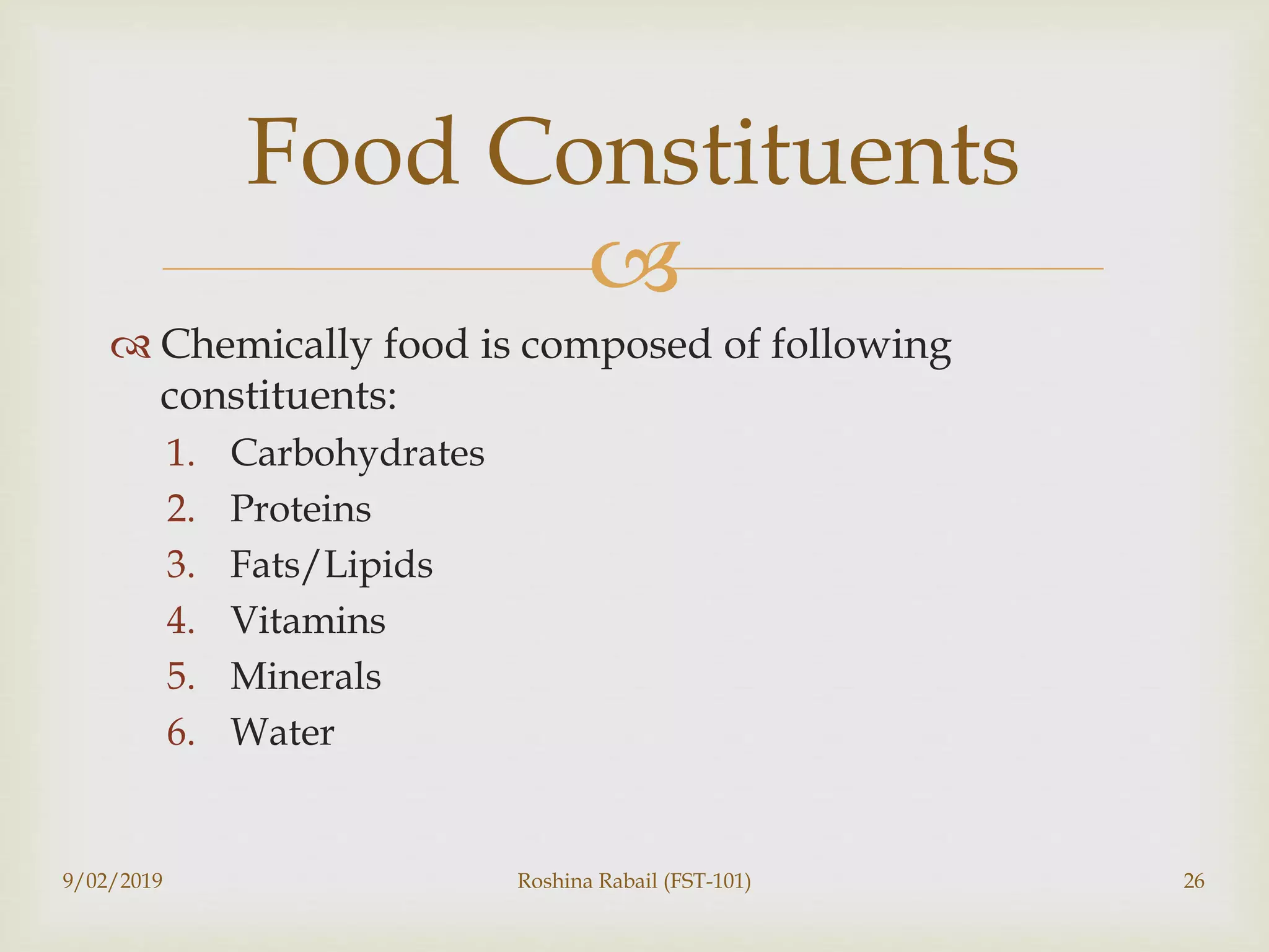 Introduction to Food Science and Technology 101 | PPTX | Food Industry ...