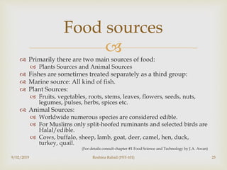 Introduction to Food Science and Technology 101 | PPTX