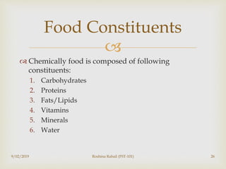Introduction to Food Science and Technology 101 | PPTX