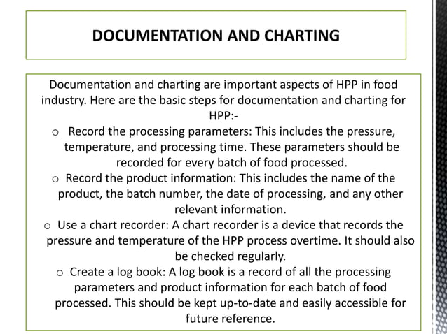 FST 507 Food Safety (HPP application prp oprp doc and chart).pptx