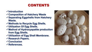 By-Products of Egg Industry | PPTX