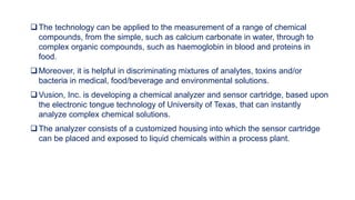 Computer Aided Sensory Evaluation of Food And Beverages | PPTX