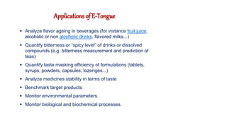 Computer Aided Sensory Evaluation of Food And Beverages | PPTX