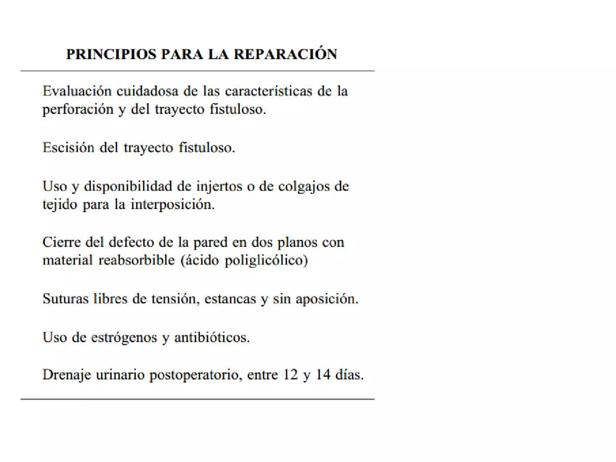 Fístulas vesico vaginales | PPT