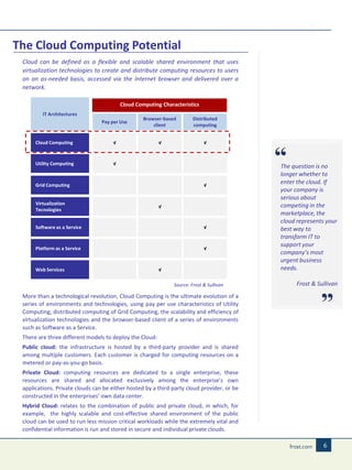 F&S whitepaper successfully adopting the cloud - europe | PDF