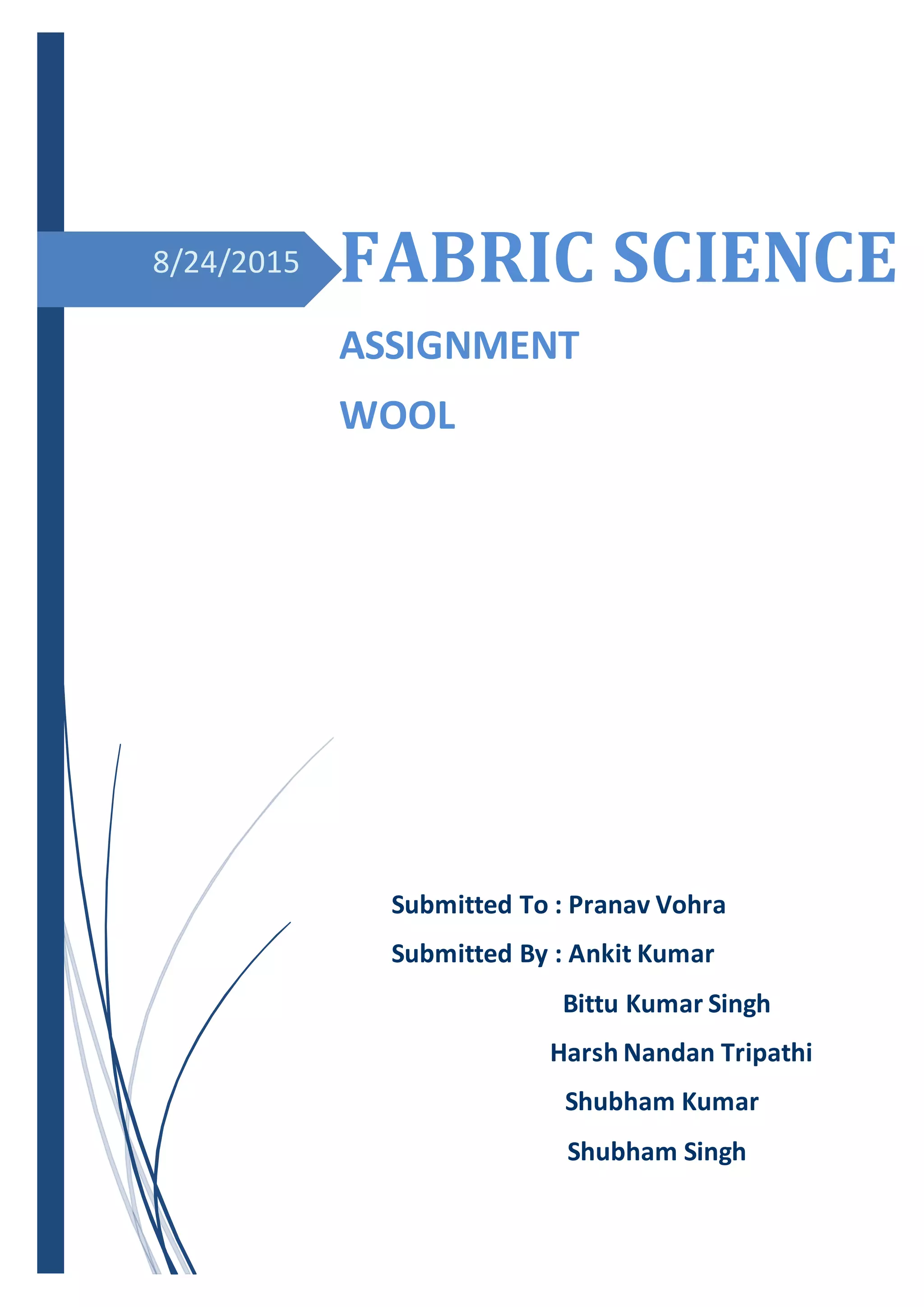 Fabric Science - Wool | DOCX