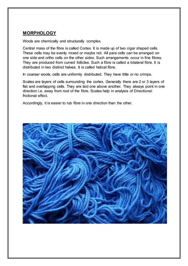Fabric Science - Wool | PDF