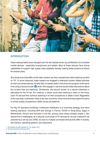 IPTV with multiscreen: how to effectively deploy a connected TV ...