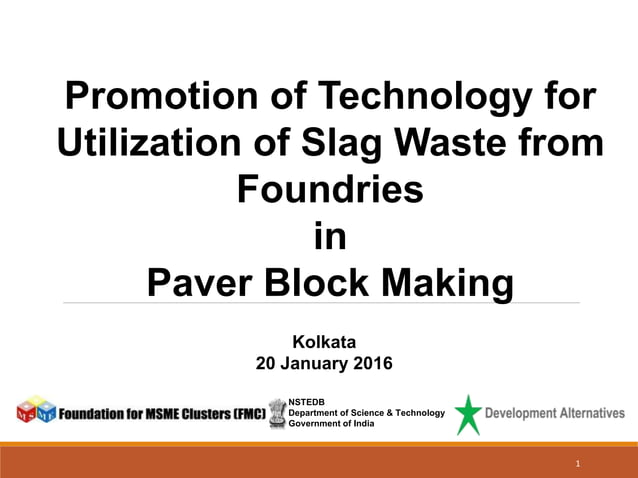 Foundry Slag Waste to Building Material | PPTX | Civil Engineering ...
