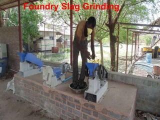 Foundry Slag Waste to Building Material | PPTX