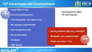 "Time of Flight Sensors: How Do I Choose Them and How Do I Integrate Them?," a Presentation from ...