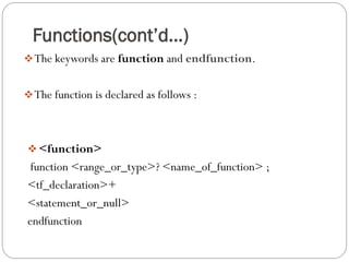 Functions and tasks in verilog | PDF