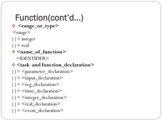 Functions and tasks in verilog | PDF | Programming Languages | Computing