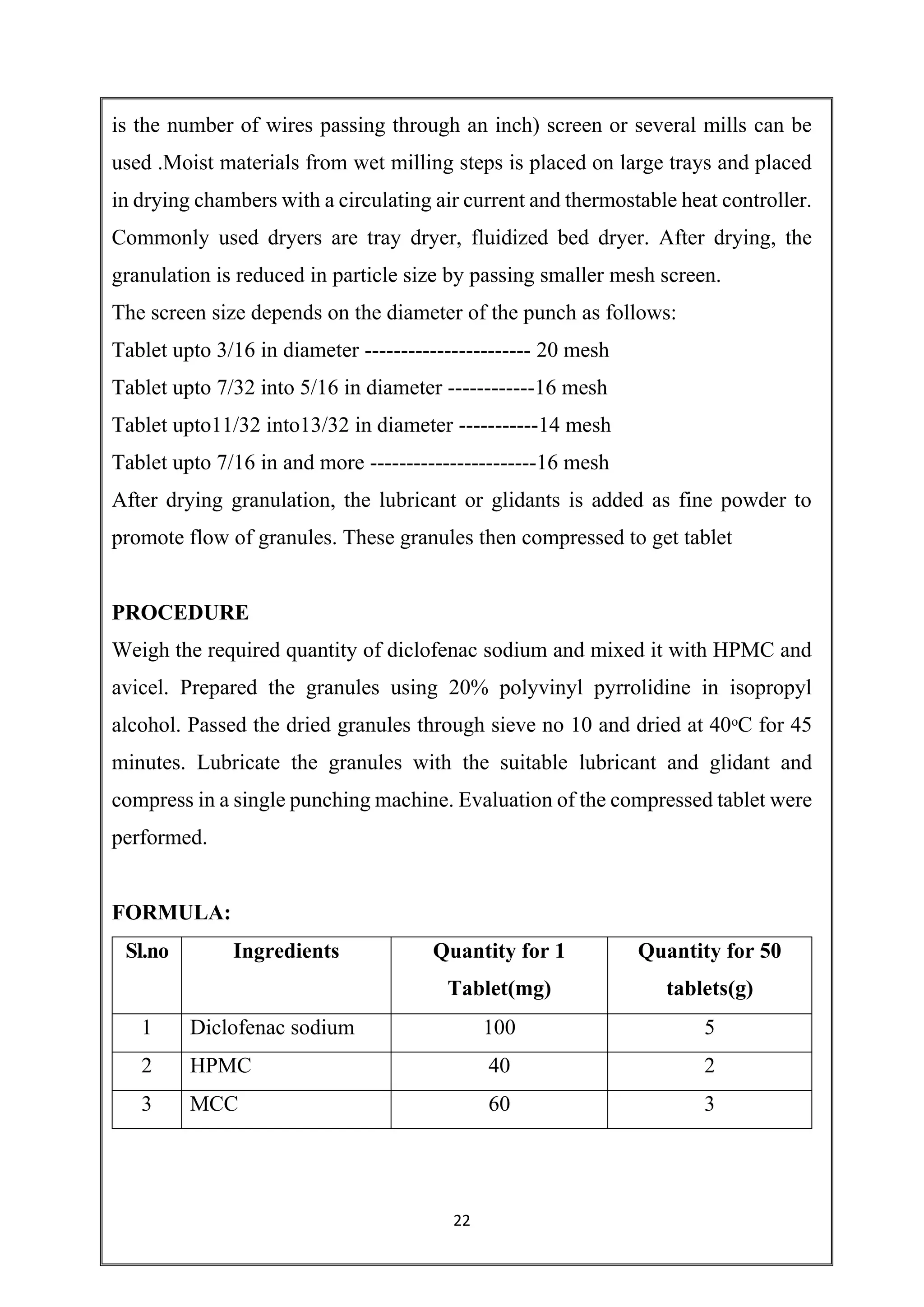 FORMULATION TECHNOLOGY PRACTICAL MANUAL | PDF