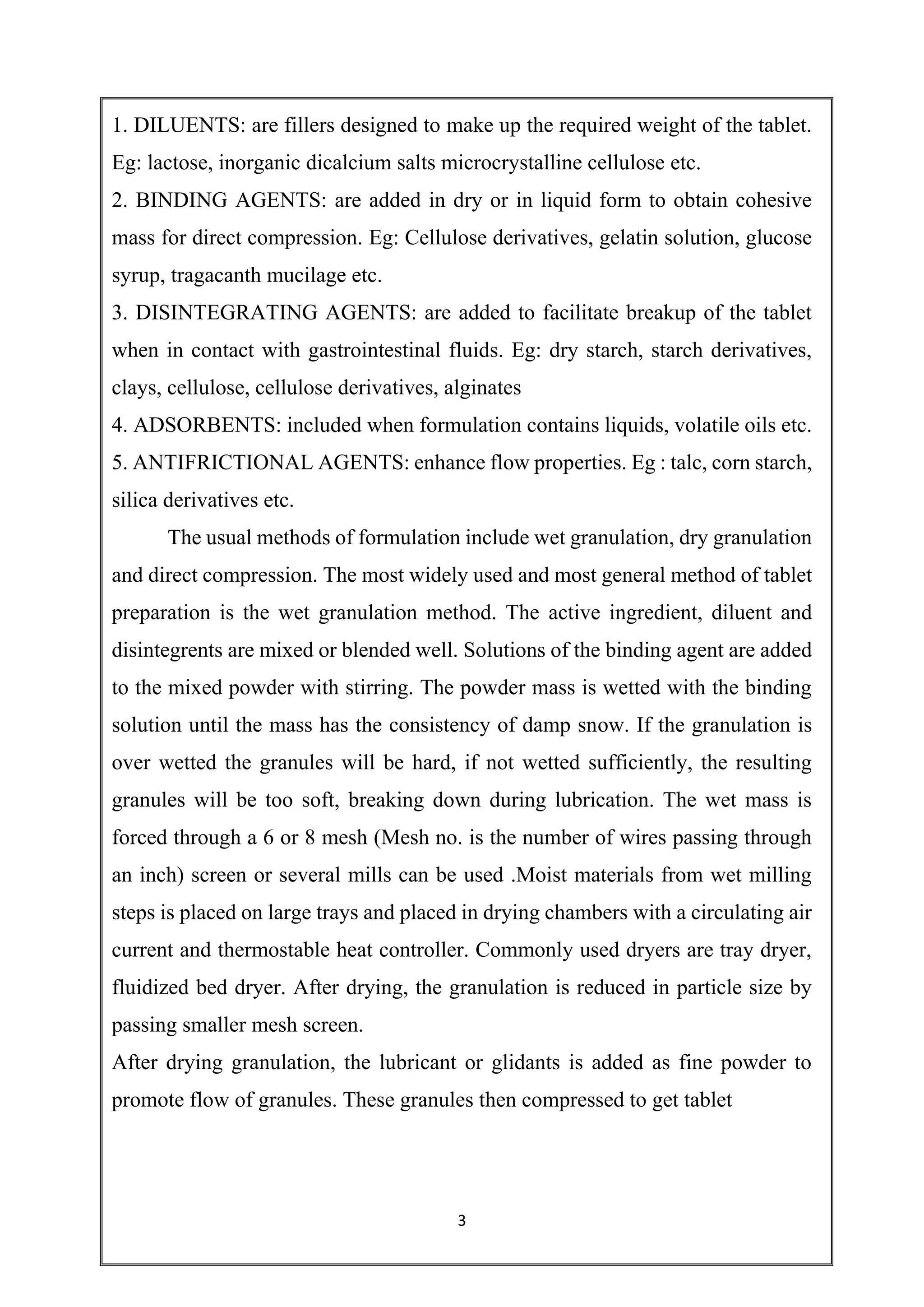 Formulation Technology Practical Manual Pdf