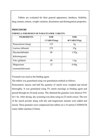 FORMULATION TECHNOLOGY PRACTICAL MANUAL | PDF