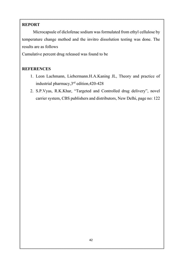 FORMULATION TECHNOLOGY PRACTICAL MANUAL | PDF