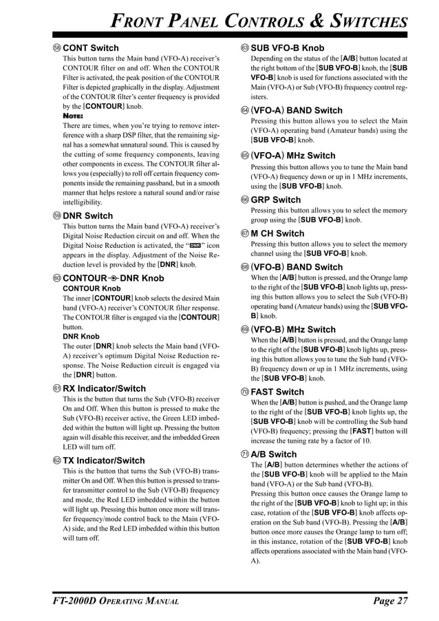 Ft 2000d Operating Manual | PDF | Digital Audio | Computer Software and Applications