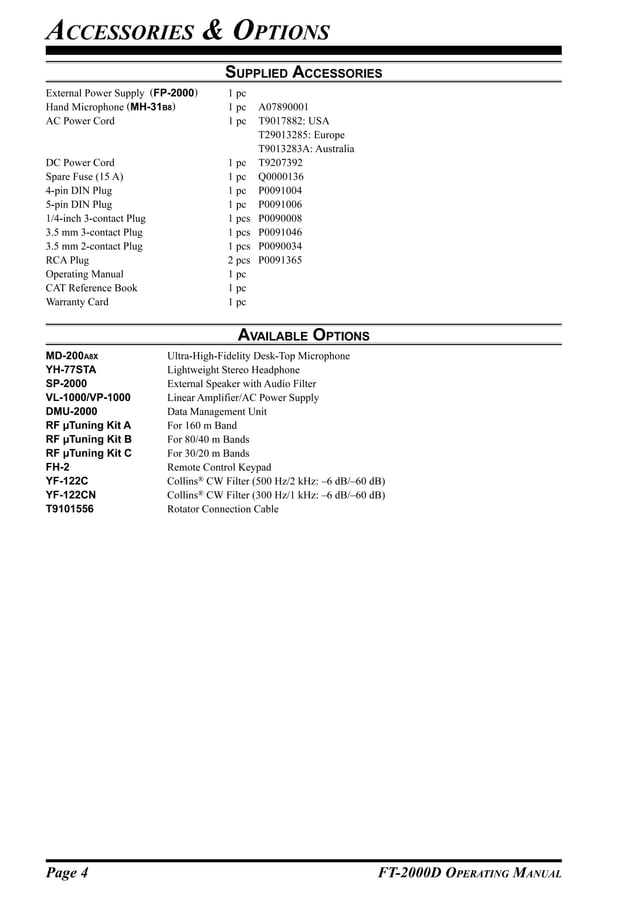 Ft 2000d Operating Manual | PDF | Digital Audio | Computer Software and Applications