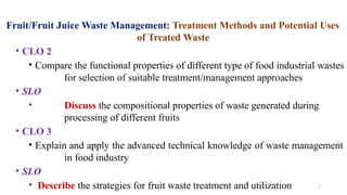 Fruit Waste FOOD WASTE INDUSTRIAL WASTE MANAGMENT.pptx