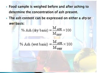 FT- Analysis of Food Constituents.pptx