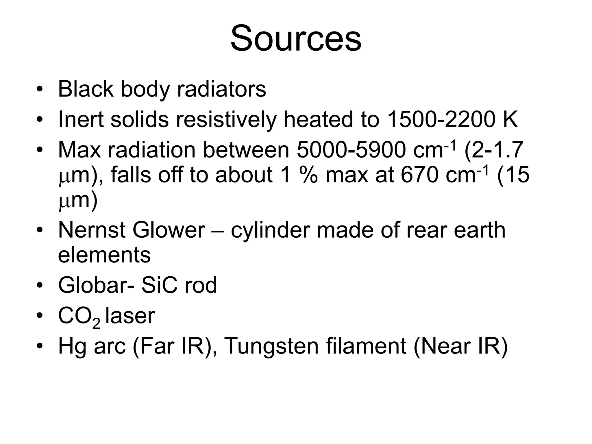 FT-IR Instrument Components presentation | PPT