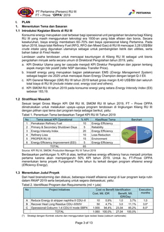 FT-Prove OPPA KONSERVASI ENERGI MELALUI REKAYASA PROSES SHUT OFF STRIPPER N-II DI UNIT CDU II | PDF