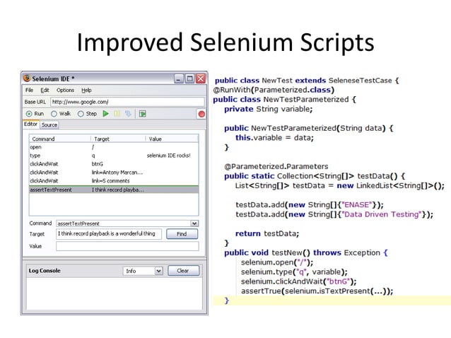 ENASE 2013 - SEM - (Francia) From Functional Test Scripts to ...