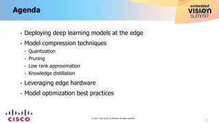 “Introduction to Optimizing ML Models for the Edge,” a Presentation ...