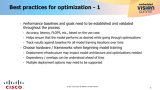 “Introduction to Optimizing ML Models for the Edge,” a Presentation ...